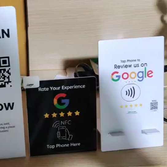 Touchless display menu cards NTAG 213 NTAG 216 NFC menu tag waterproof ...