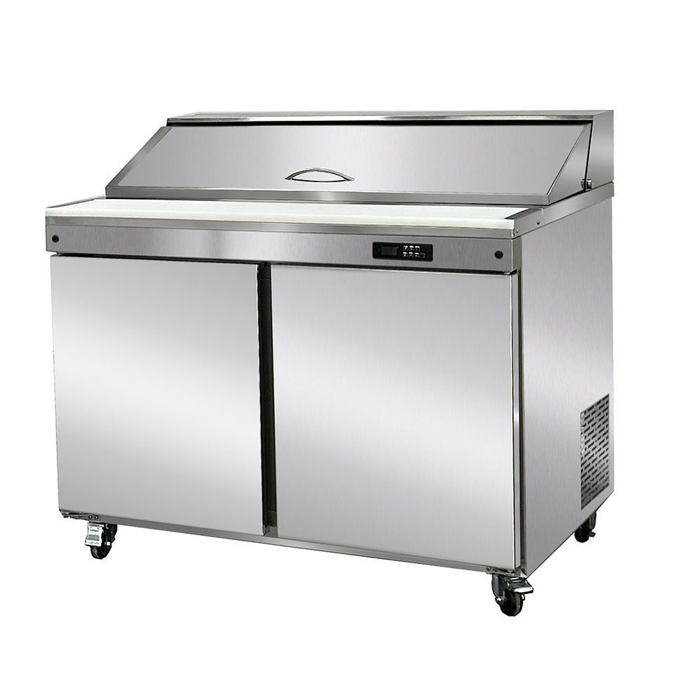 Commercial Chiller Table Top Cooler Counter Showcase Fan Cooling Auto ...