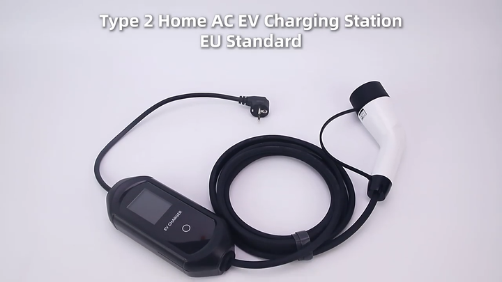 ST-E207 Portable EV Charger - Adjustable Current & Bluetooth