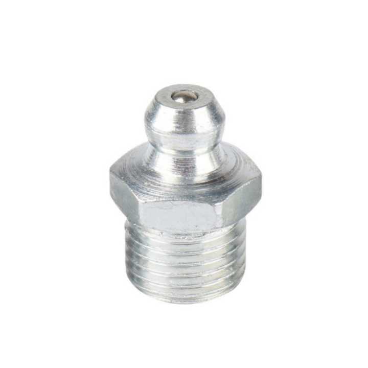 DIN71412 M10 Straight High Pressure Grease Zerk Fitting Steel Grease ...
