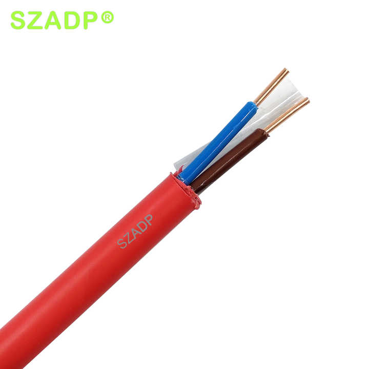 2.5mm Twisted Pair Fire-Resistant Fire Alarm Cable 1.5mm Copper CCA 8 1 ...