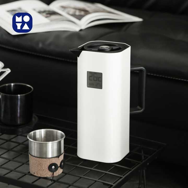 MOYA MY0896 1.0L Stainless Steel Vacuum Kettle Temperature Display ...