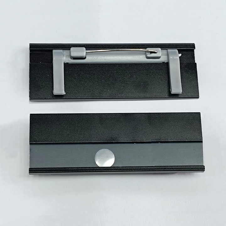 Badges and Pins Metal Logo Blank Name Tag Plate Badge Engraved Aluminum ...