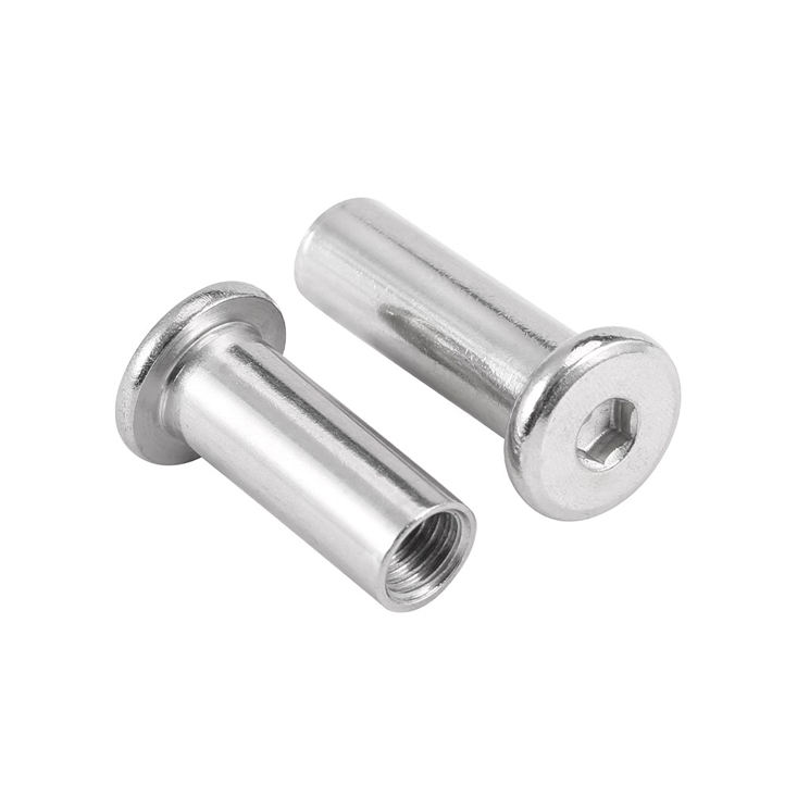 Chicago Screw Stainless Steel Hex Socket Flat Chamfered Head Fittings ...