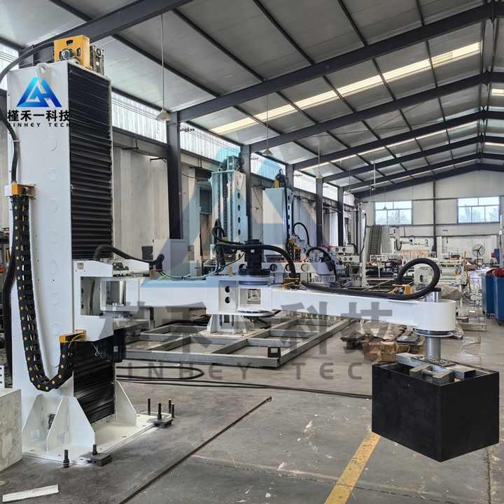 4 Axis Column Robot Palletizer Automatic Pallet Stacking Robot Single ...