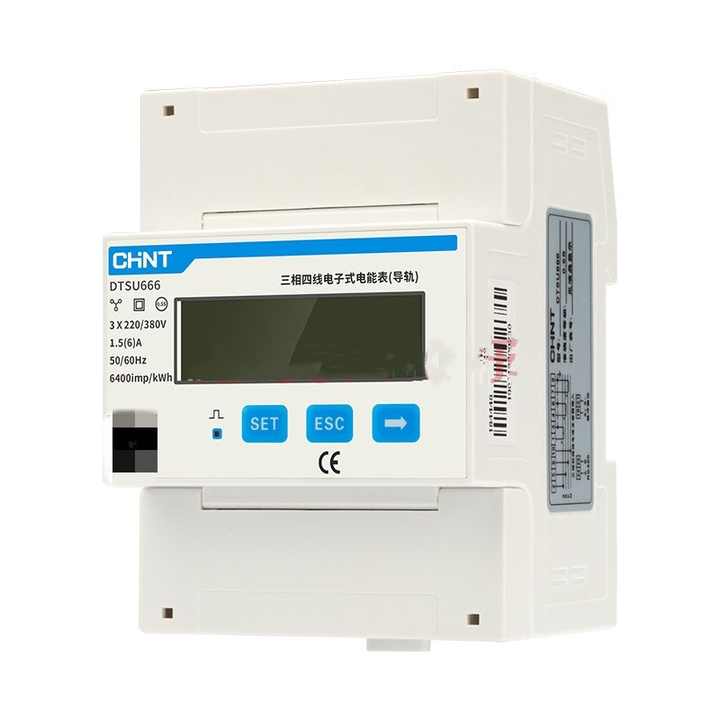 CHINT DTSU666 RS485 Watt-Hour Meter - Intelligent & Efficient