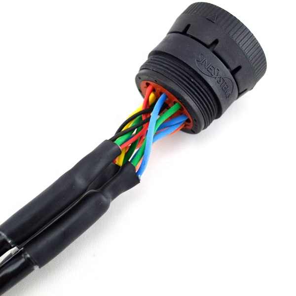 J1939 9 Pin Conxall to 9 Pin Amphenol Electric Car Cable