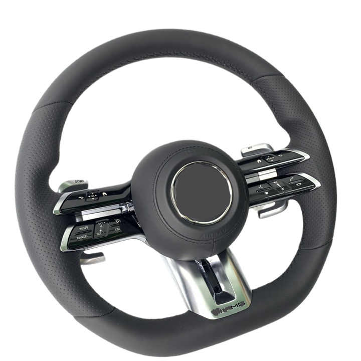 Carbon Fiber Steering Wheel Assembly for Mercedes-benz a c S GLA GLB ...