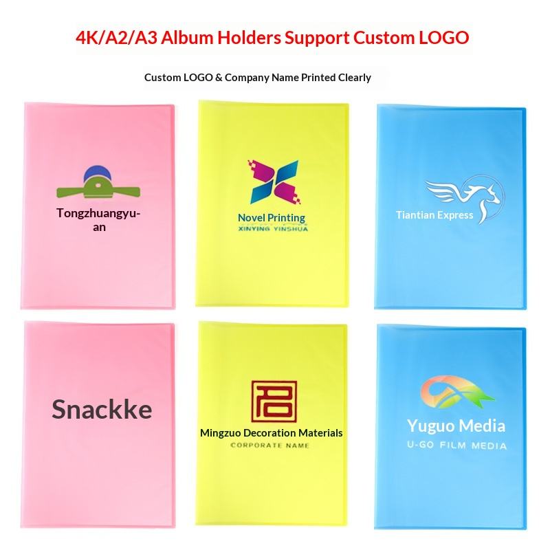 A2 Document Folder & 4K Sketch Paper Organizer, 8K Art Portfolio Loose ...