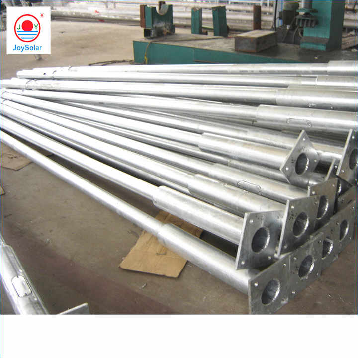 Single Arm Street Lamp Post Pole 6m-12m - Durable & Efficient