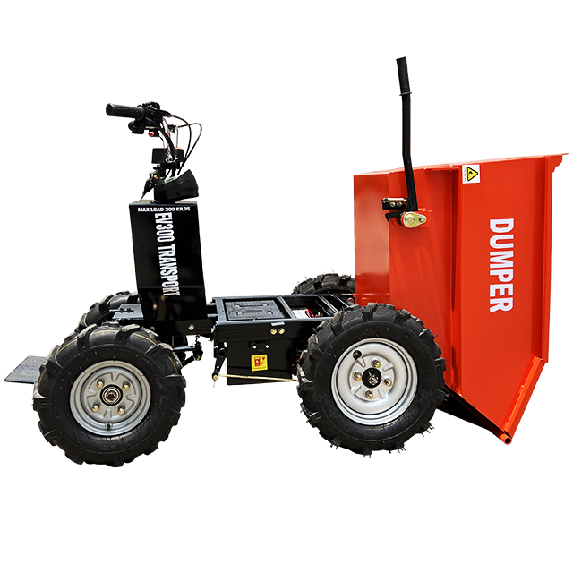 0.3Ton Self Dumping Garden Loader Electrical Battery Mini Dumper Truck ...