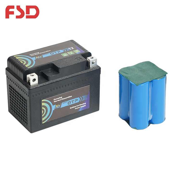 Long Cycle Life Starting Car Battery Motorcycle Maintenance Free 4Ah ...