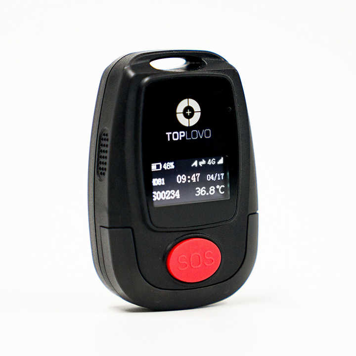 4G GPS Medical Tracker - Elderly Heart Rate & Location