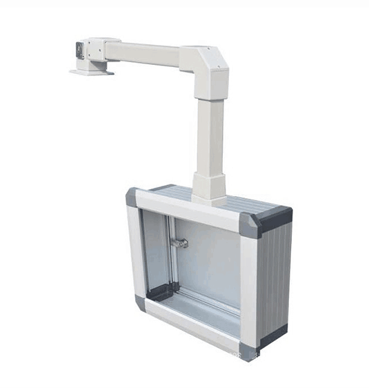 CNC Machine Cantilever Control Box - HMI Enclosure Support