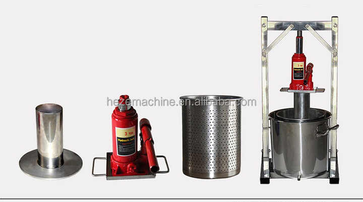 36L Commercial Manual Hydraulic Jack Honey Press Machine
