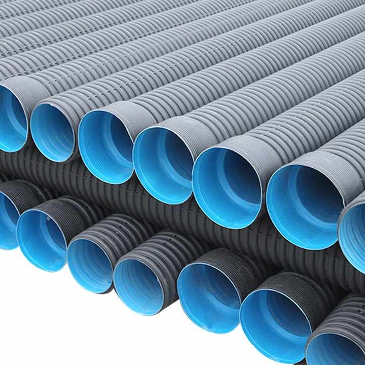 HDPE Double-Wall Corrugated PE Pipes for Municipal Sewer System