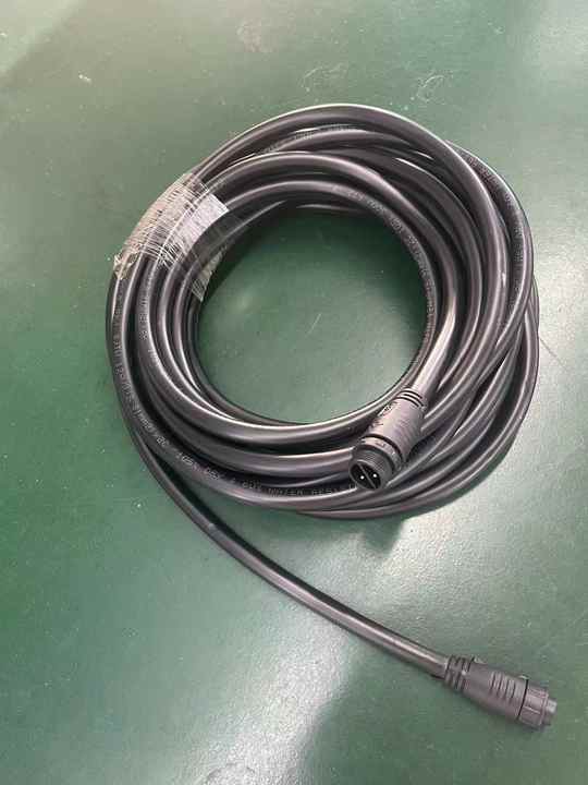 M12 M20 Waterproof IP67 Connector Cable 2-12 Pin 5A/10A Rated Current ...