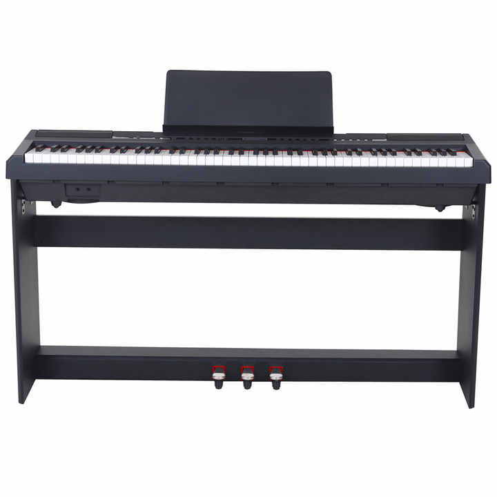Beisite Professional Upright 88 Keys Hammer Action Keyboard