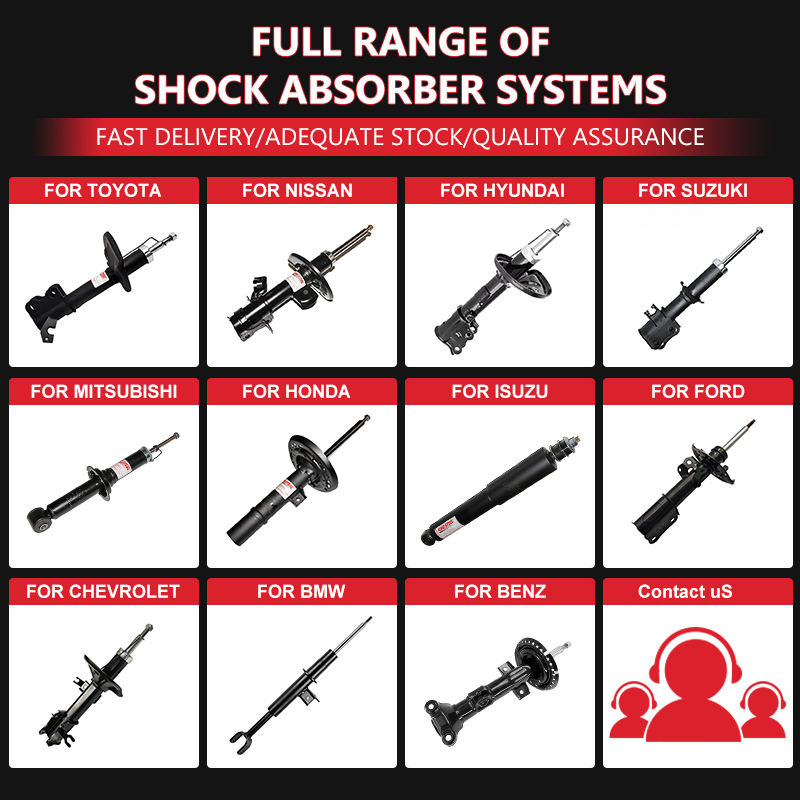 KINGSTEEL OEM 48520-52140 Shock Absorber for Toyota YARIS
