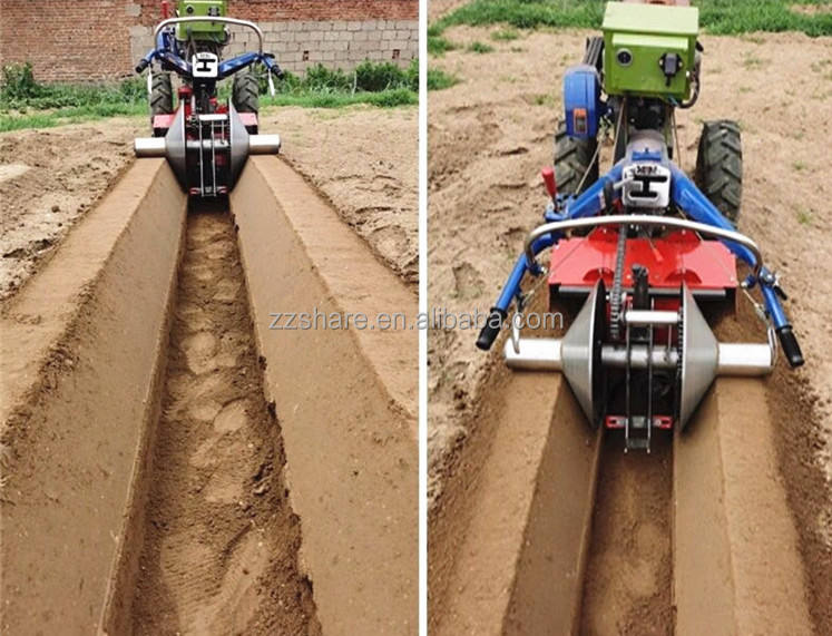 Small Farm Tools - Paddy Ditching and Ridging Machine