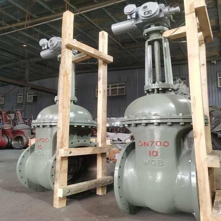 DN600 New Russian Standard Carbon Steel Gate Valve WCB Flange Durable ...