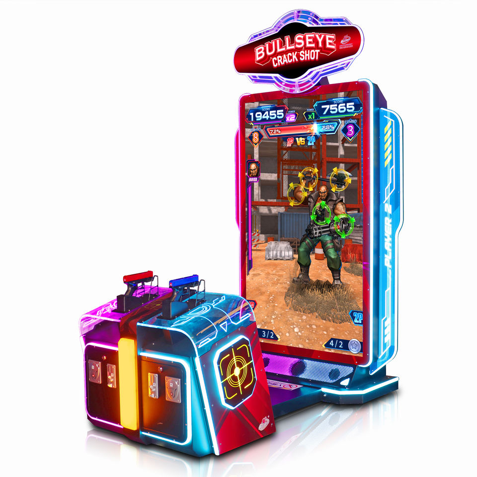 Indoor Amusement Entertainment Centre Amusement Shooting Game Bullseye ...