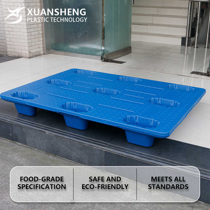 Rigid HDPE Blow Moulded Nine-Leg Pallets Lightweight Nestable 4-Way ...
