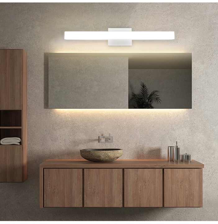 Brandon Bathroom Vanity Mirror Led Decorative Linear Light Bar ...