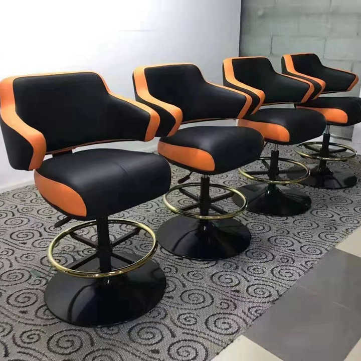 Wholesale Height Adjustable Swivel 360 Degree Casino Chairs