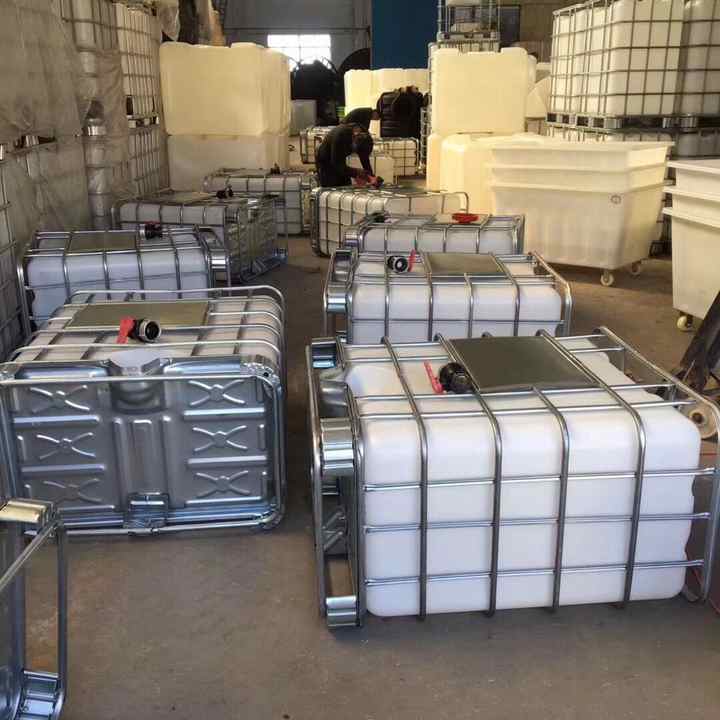 1000L Stackable IBC Container Tank for Chemical Storage & Potable Water ...