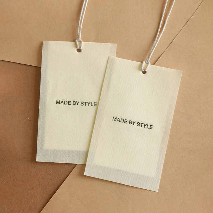 Eco-Friendly Recycled Plastic Colored Swing Labels Tags Custom Private ...