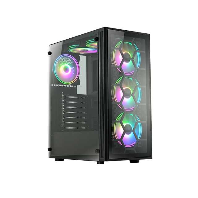 New Design Gaming Pc Case Atx Case Usb2.0&usb3.0 Tempered Glass ...