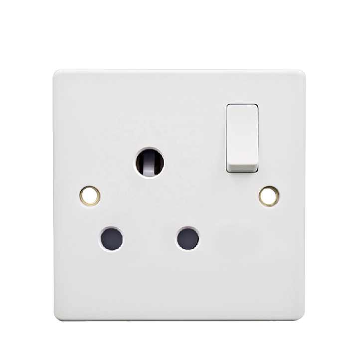 OEM 15A 3 Pin Bakelite Round-Pin Wall Electrical Switch Socket