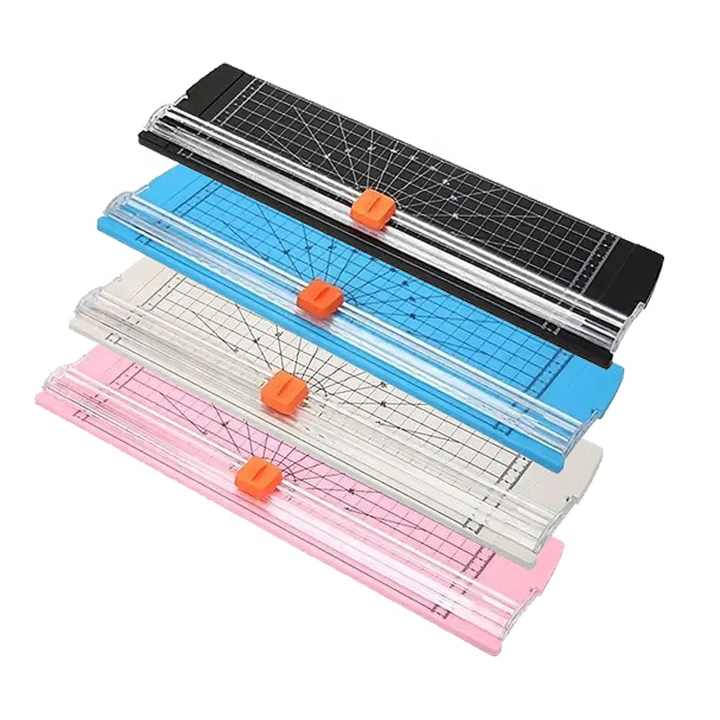 SAITAO School Office A4 One Way Paper Cutter Trimmer Multicolor ABS 12 ...
