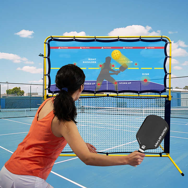 Pickleball Rebounder Training Aid Adjustable Angle Easy Setup Storage ...