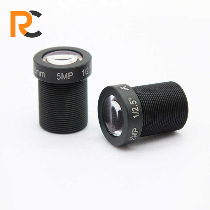 M12 Thread 1/2.5 Sensor CCTV Lenses 5MP 16mm Focal Length Lens for Hunting and Security ...