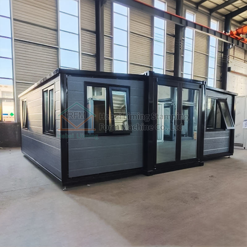 Double Wing Foldable Expandable Container House Prefabricated Modular ...