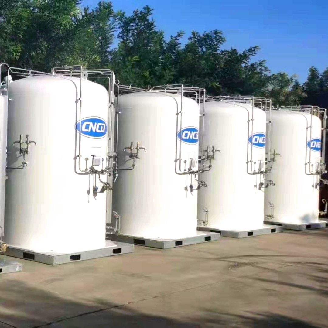 50M3 8Bar Low Pressure Vacuum Lo2 Storage Vessel Cryogenic Liquid ...