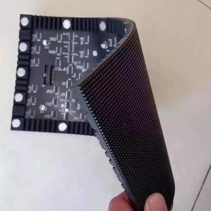 Shenzhen TP P2.5 Curved LED Display Soft LED Panel Flexible Indoor LED ...