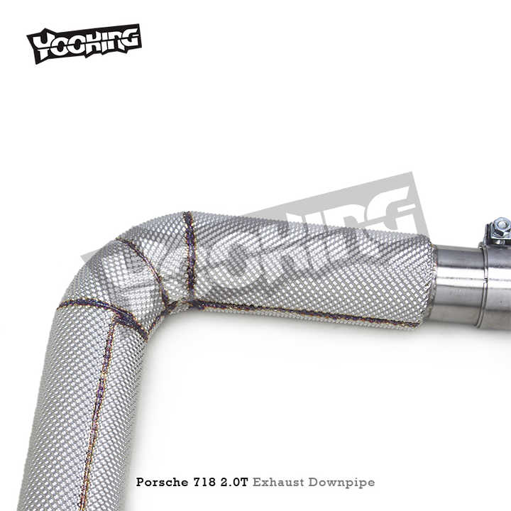 OEM Straight Exhaust Pipes for PORSCHE 718 Boxster/Cayman 2.5T 2016-2023 Stainless Steel ...