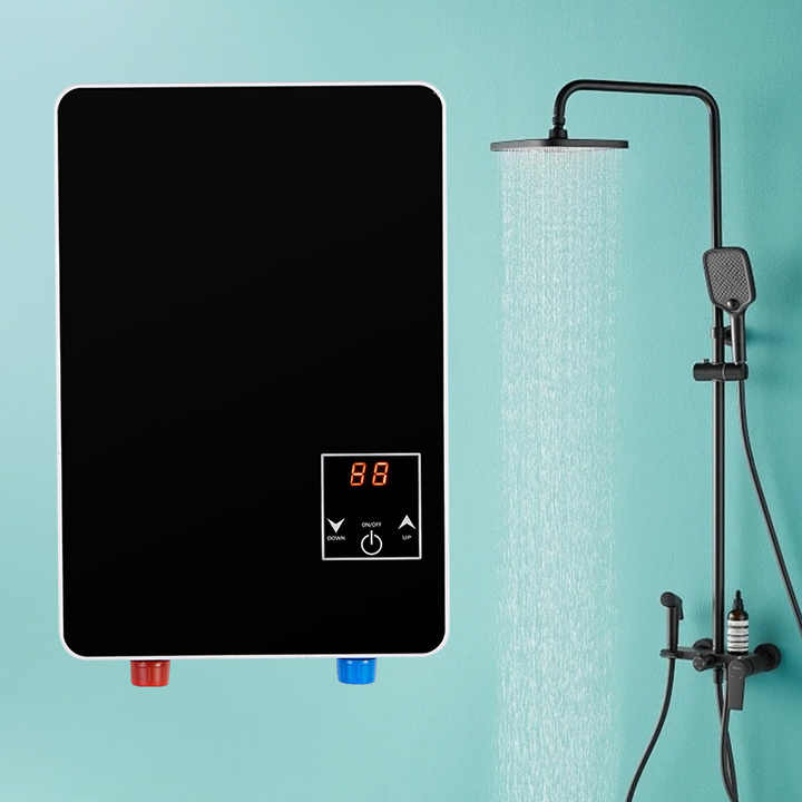 Wholesale 5.5KW Smart Electric Shower Heaters Hotel Household Bathroom ...
