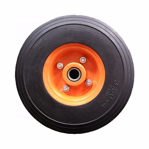 12" solid trolley wheels 12 inch solid rubber wheels for garden cart ...