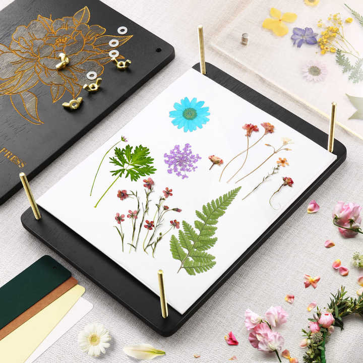 6 Layers Large Wooden Flower Press Kit - Perfect Gift