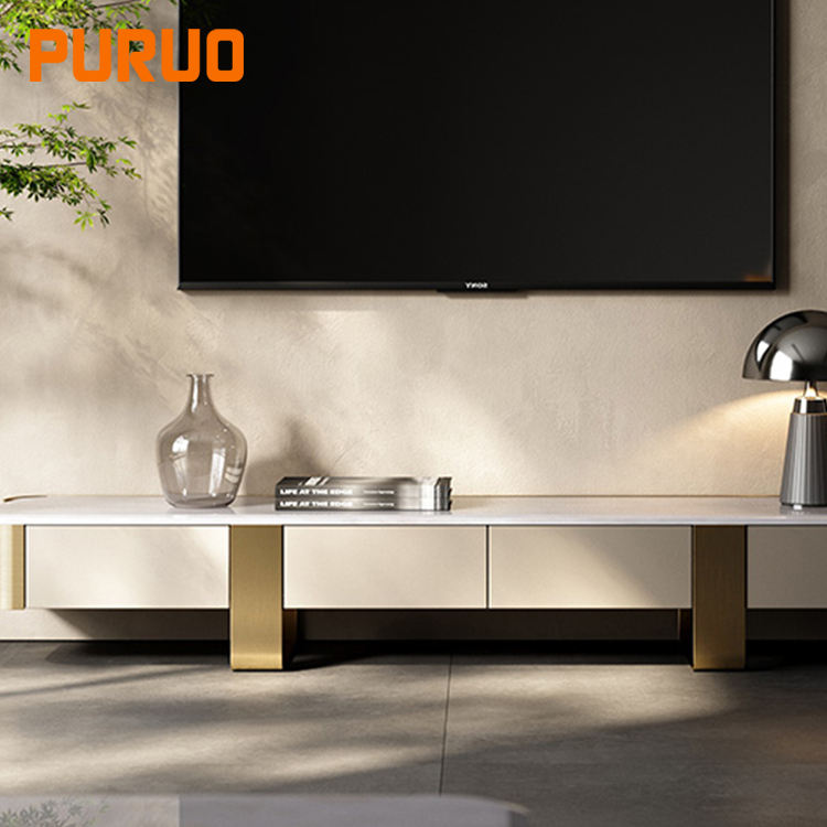Puruo TV Cabinet - Stylish & Customizable Living Room Furniture