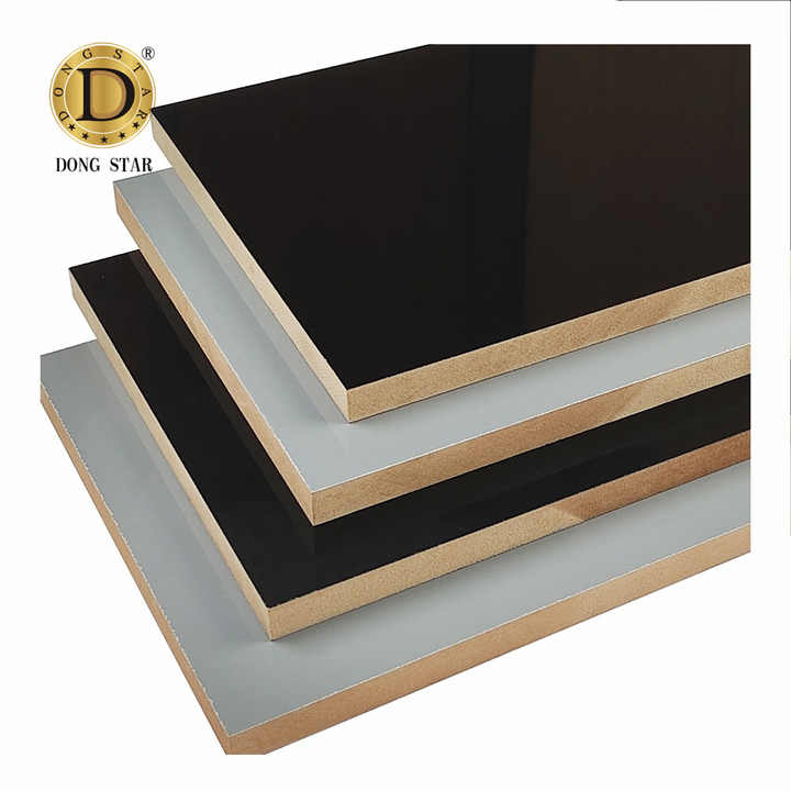 Gloss White PET Mdf Board 1220*2800*18MM E1 Wood Fiber 18mm FIRST-CLASS Living Room| Alibaba.com