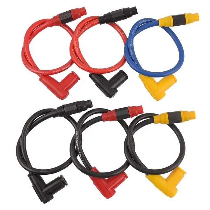 Universal Motorcycle Ignition Coil Cable - High Performance
