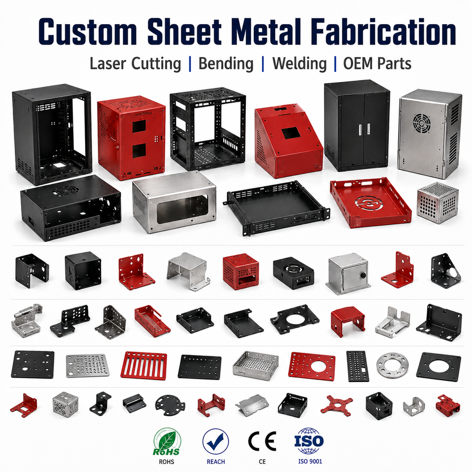 OEM Custom Sheet Metal Fabrication Stainless Steel CNC Sheet Metal ...