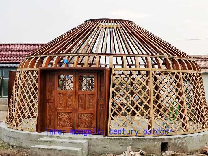 Garden Mini Homes Prefab Mongolian Yurt for Sale - Outdoor Tent Pop
