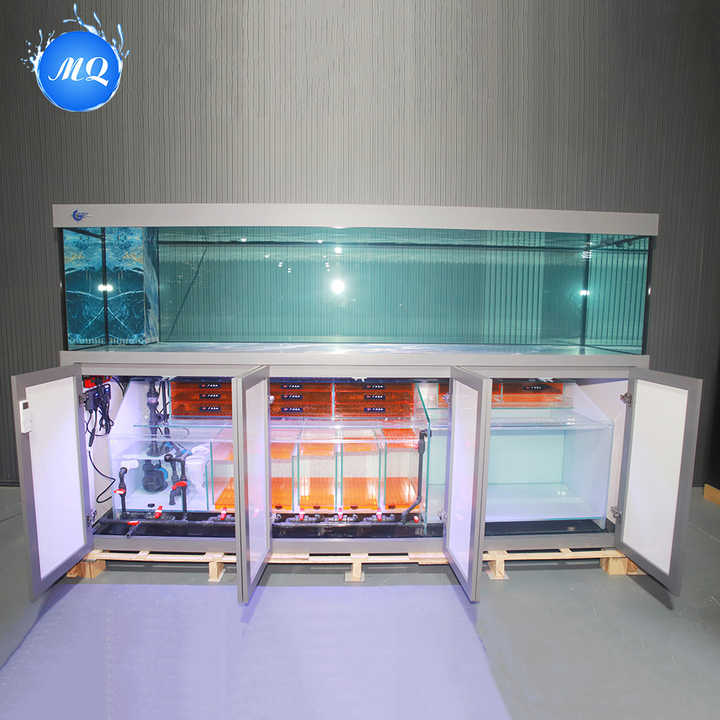 Wholesale Silent Large Glass Fish Tank Made to Order Big Size Water ...