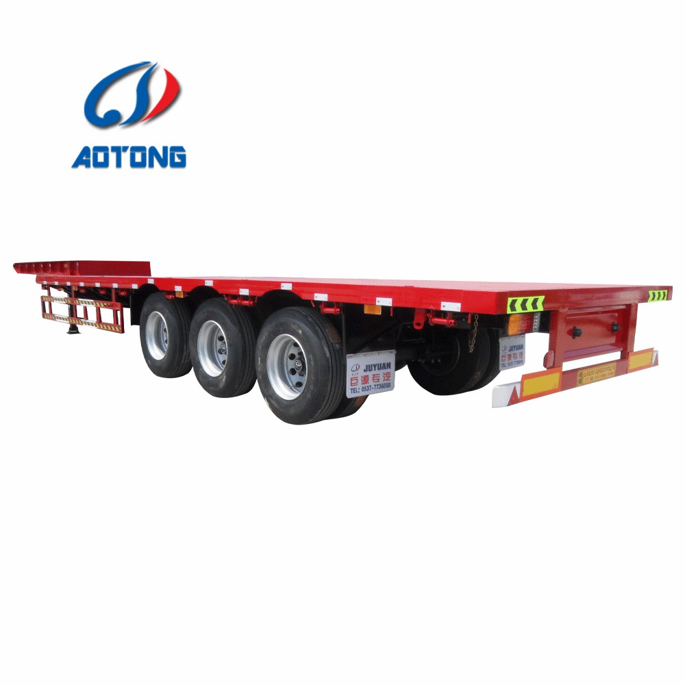 High Quality High Bed Trailer - Steel 3 Axle 50 Ton
